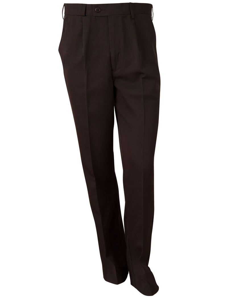Men's Permanent Press Pants Stout - WP01S – Uniform Specialists